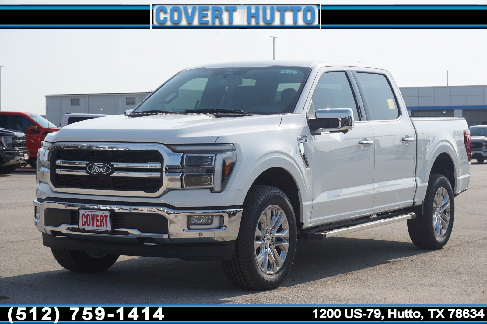 New 2024 Ford F-150 LARIAT in Hutto #240768 | Covert Ford of Hutto