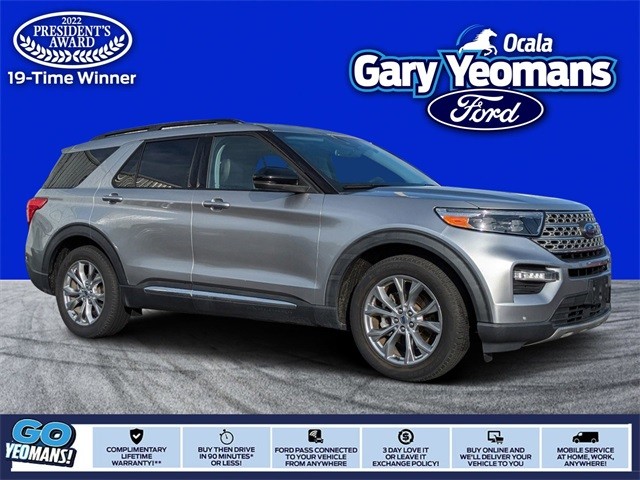 Certified Pre-Owned 2021 Ford Explorer Limited 4 Door SUV in Daytona ...