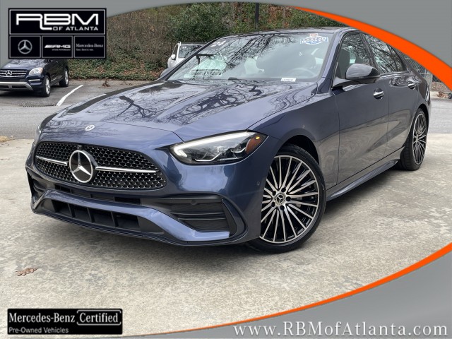Certified Pre-Owned 2024 Mercedes-Benz C-Class C 300 Sedan 4dr Car in ...