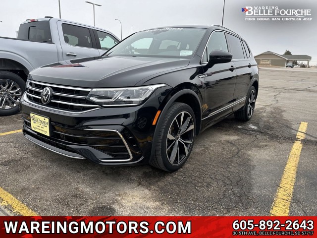 Pre-Owned 2022 Volkswagen Tiguan SEL R-Line 4 Door SUV in Belle Fourche ...