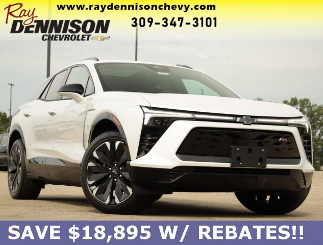 New 2024 Chevrolet Blazer EV RS SUV Rear Wheel Drive in Pekin #29596 ...