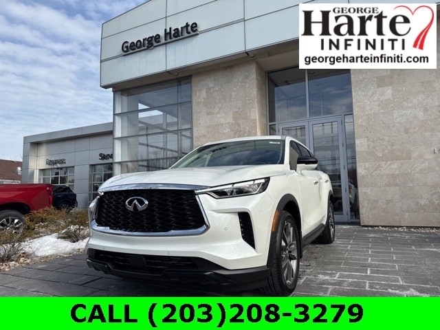 New 2025 INFINITI QX60 LUXE AWD CROSSOVER in Wallingford #IN6724 | George Harte INFINITI