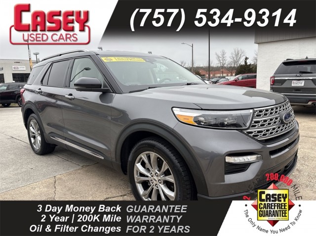 Pre-Owned 2022 Ford Explorer Limited 4D Sport Utility in Newport News #KU91787 | Casey Chevrolet
