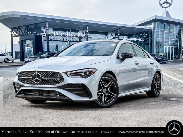 New 2025 Mercedes-Benz CLA250 4MATIC® Coupe 4-Door Coupe in Ottawa ...