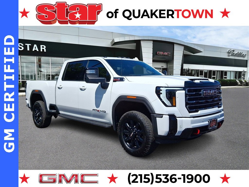 Certified Pre-Owned 2025 GMC Sierra 3500 HD AT4 Crew Cab in Quakertown ...