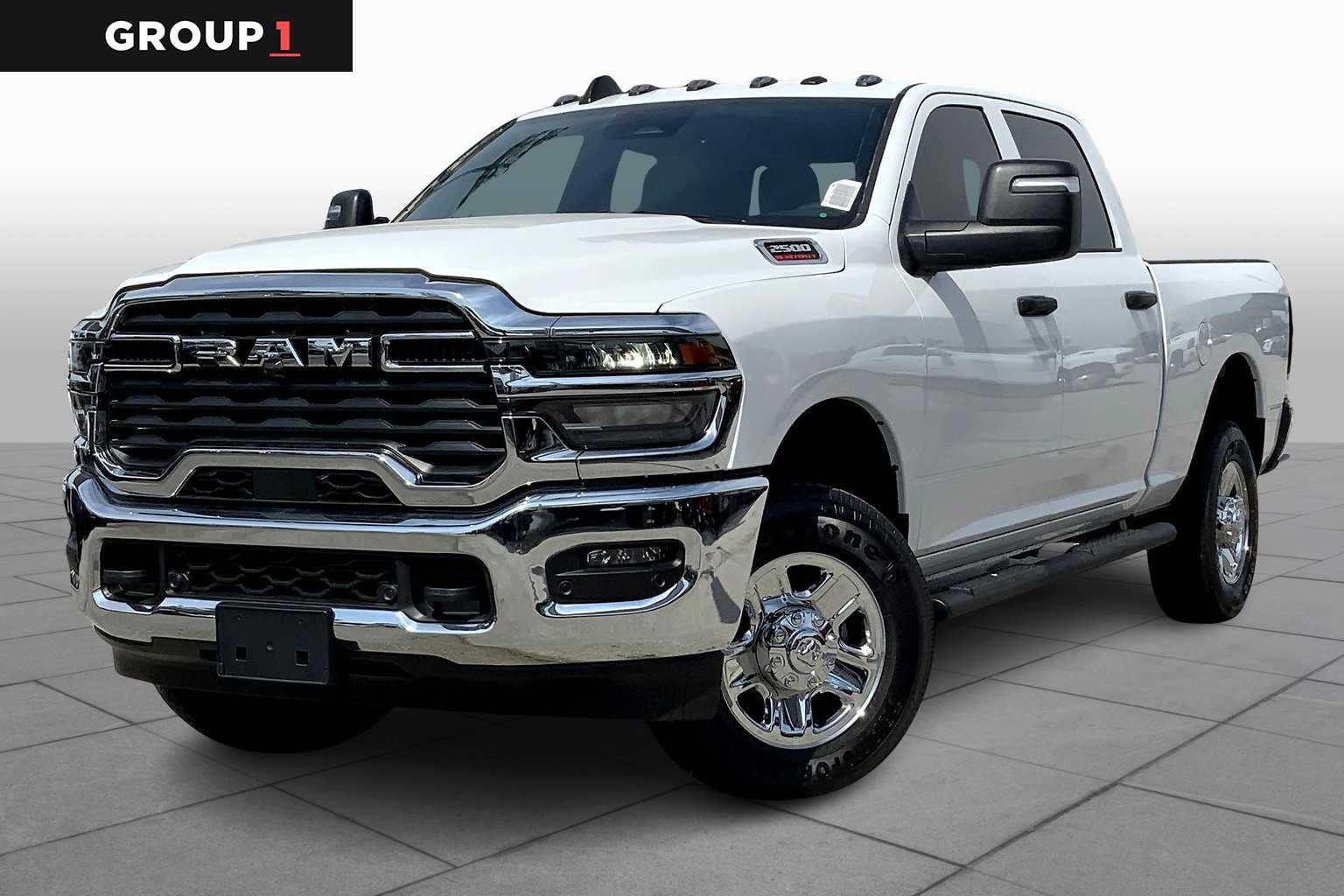 New 2025 RAM 2500 Tradesman Crew Cab in Houston #SG531118 | Group 1 Automotive