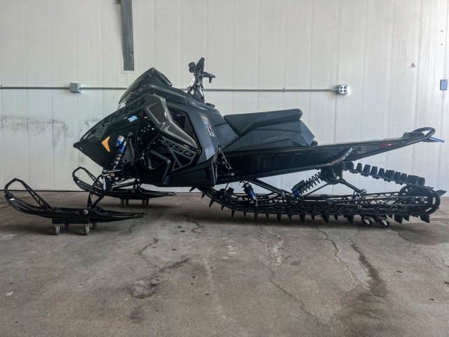 New 2024 Polaris® 850 Rmk Khaos Slash 155 Gloss Black Snowmobile In