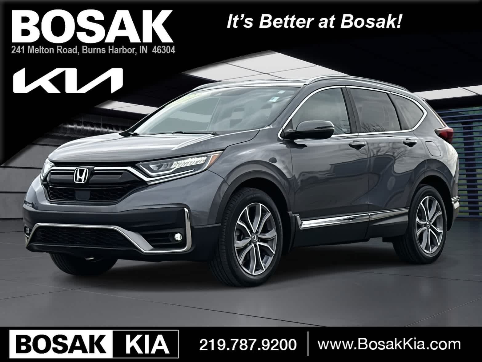 Pre-Owned 2022 Honda CR-V Touring Sport Utility in Merrillville #KP3280 | Bosak Motors (CDJR)