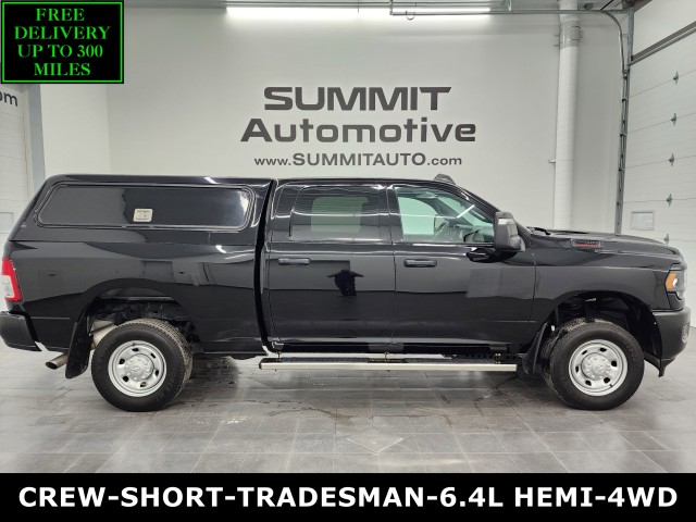 Pre-Owned 2024 Ram Ram 2500 Tradesman: CREW-SHORT-TRADESMAN-6.4L V8 HEMI-4WD-CAP-1 OWNER Crew ...