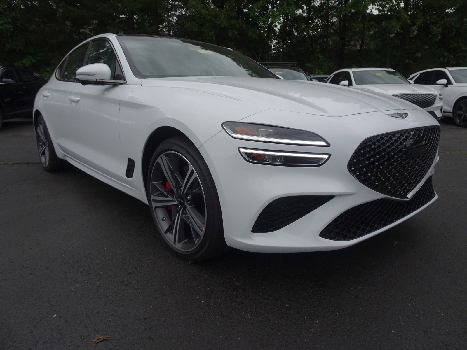 New 2025 Genesis G70 3.3T SPORT PRESTIGE 4dr Car in Cincinnati #500027 | Genesis of North Cincinnati