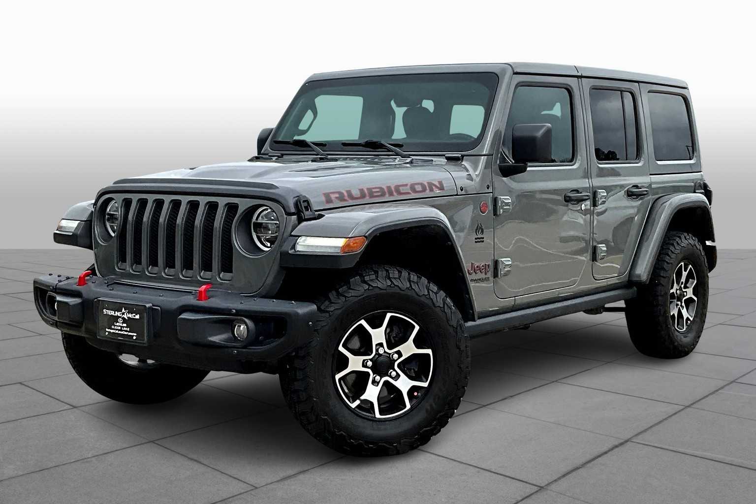 Pre-Owned 2021 Jeep Wrangler Unlimited Rubicon Sport Utility in Houston #MW513576 | Sterling ...