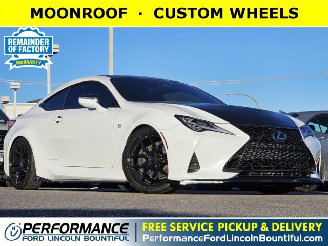 Pre-Owned 2021 Lexus RC 350 F Sport 2D Coupe in Bountiful #M5011190 ...
