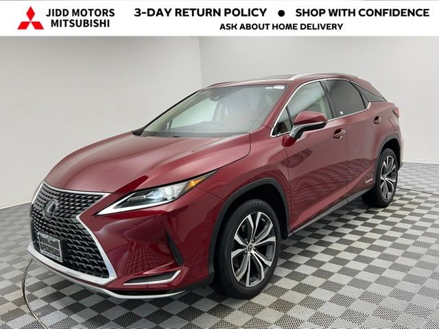 Pre-Owned 2021 Red Lexus RX 450h 4D Sport Utility for Sale in ...