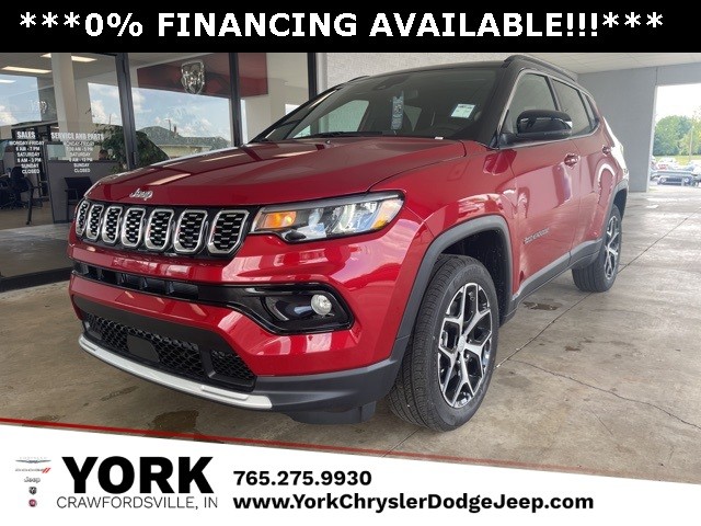 New 2024 Jeep Compass Limited 4D Sport Utility in #24316 | York Automotive