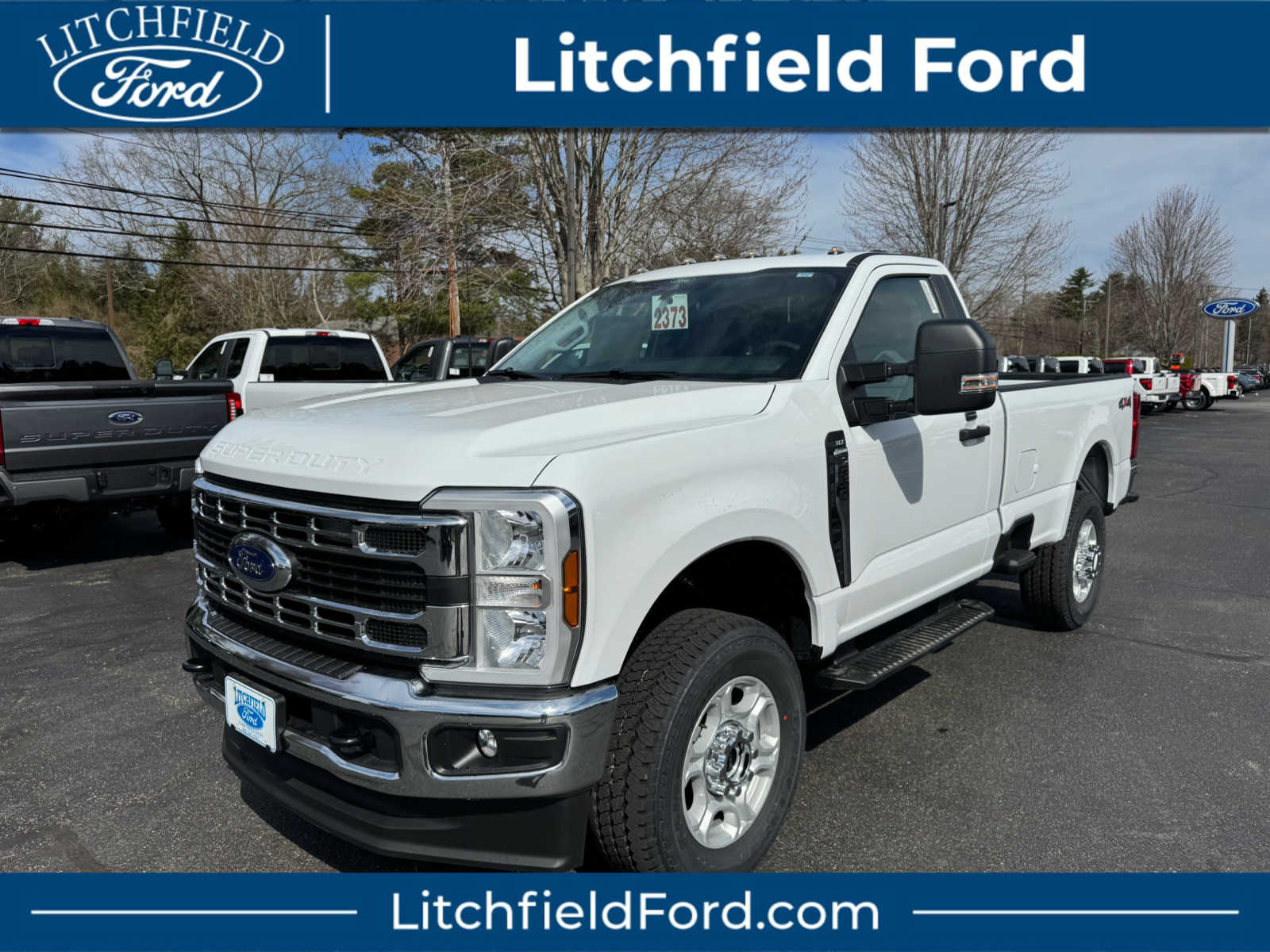 New 2025 Ford Super Duty F-350 SRW XLT Regular Cab Pickup in Litchfield #2373 | Litchfield Ford