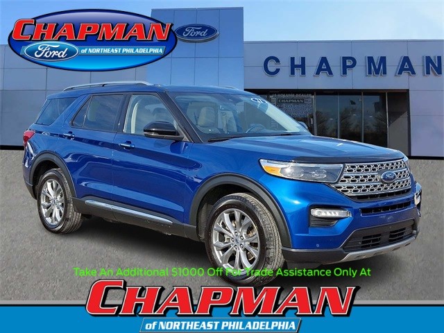Pre-Owned 2021 Ford Explorer Limited 4 Door SUV in Lancaster #A25150F ...