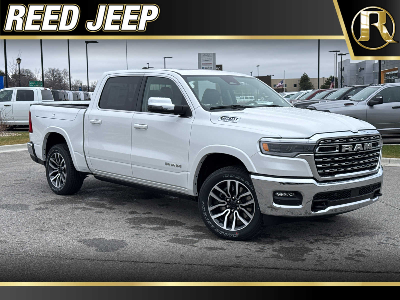 New 2025 Ram 1500 Longhorn Crew Cab Pickup in #R25218 | Reed Automotive