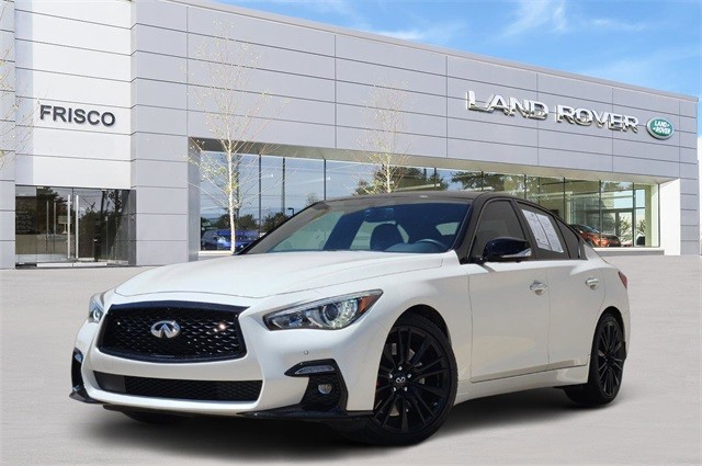 Used 2023 INFINITI Q50 Red Sport 400 For Sale Frisco TX | Plano