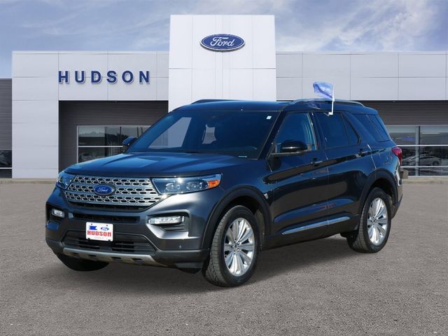 Certified Pre-Owned 2020 Ford Explorer Limited 4 Door SUV in Hudson # ...