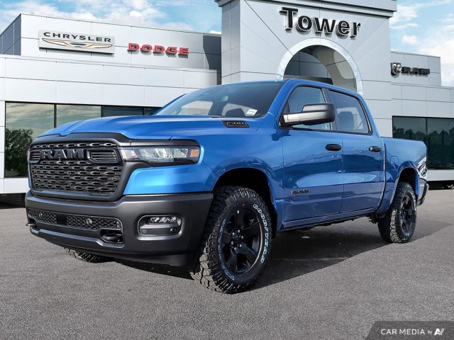 New 2025 Ram 1500 Tradesman Crew Cab in Calgary #50027 | Tower Chrysler Dodge Jeep Ram