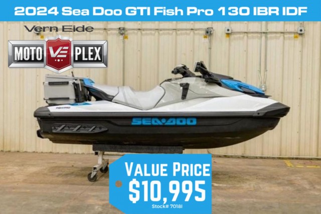 New 2024 Sea-Doo FISH PRO Scout 130 in Sioux Falls #7018I | Vern Eide