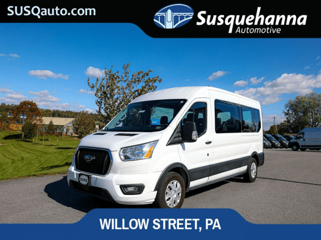Pre-Owned 2021 Ford Transit-350 XLT 3 Door Wagon in Willow Street # ...