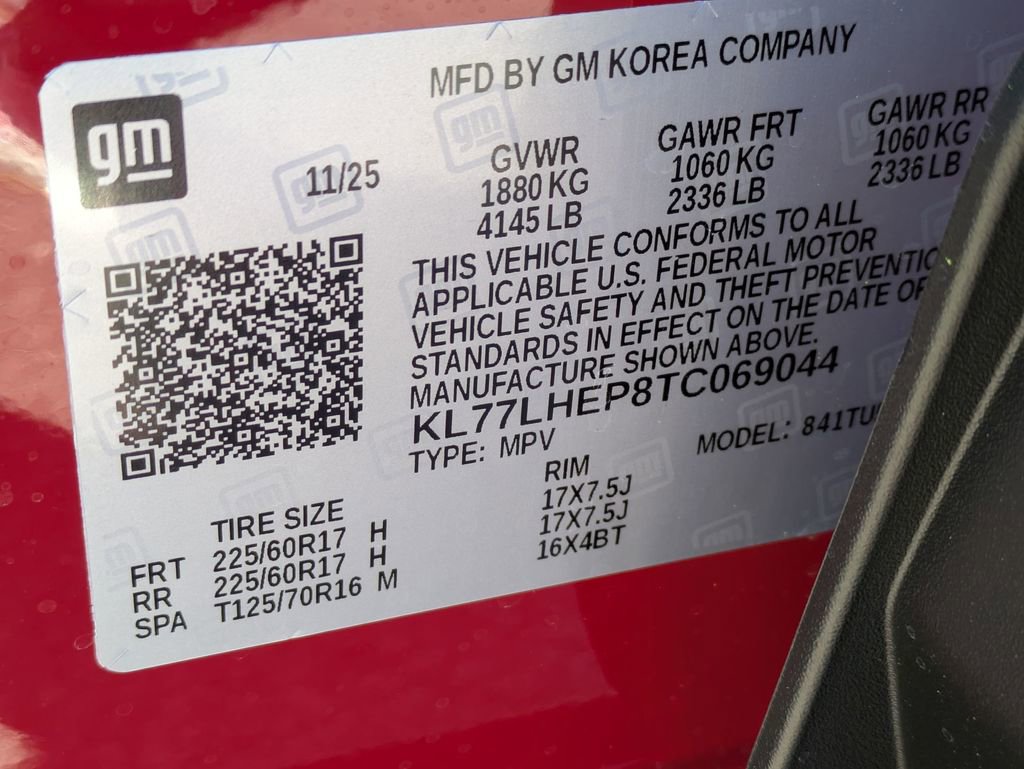 New 2026 Chevrolet Trax LT SUV in #CM26335 | Sandy Sansing Automotive