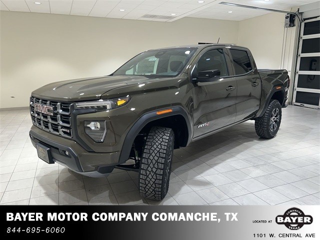 New 2024 GMC Canyon AT4 4D Crew Cab in Comanche #53616 | Bayer Auto Group
