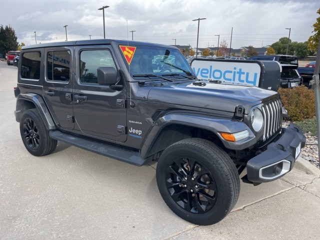 Pre-Owned 2021 Jeep Wrangler Unlimited Sahara 4xe 4D Sport Utility in ...