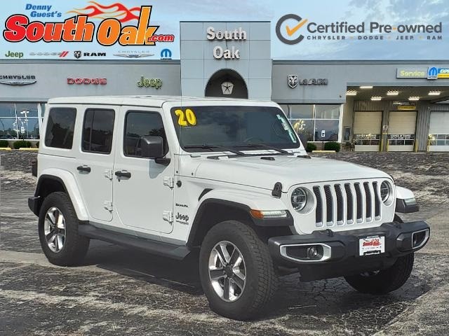 Certified Pre-Owned 2020 Jeep Wrangler Unlimited Sahara 4D Sport ...