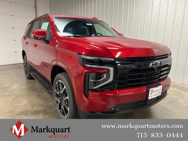 New 2026 Chevrolet Tahoe RST SUV in Chippewa Falls #260283 | Markquart ...