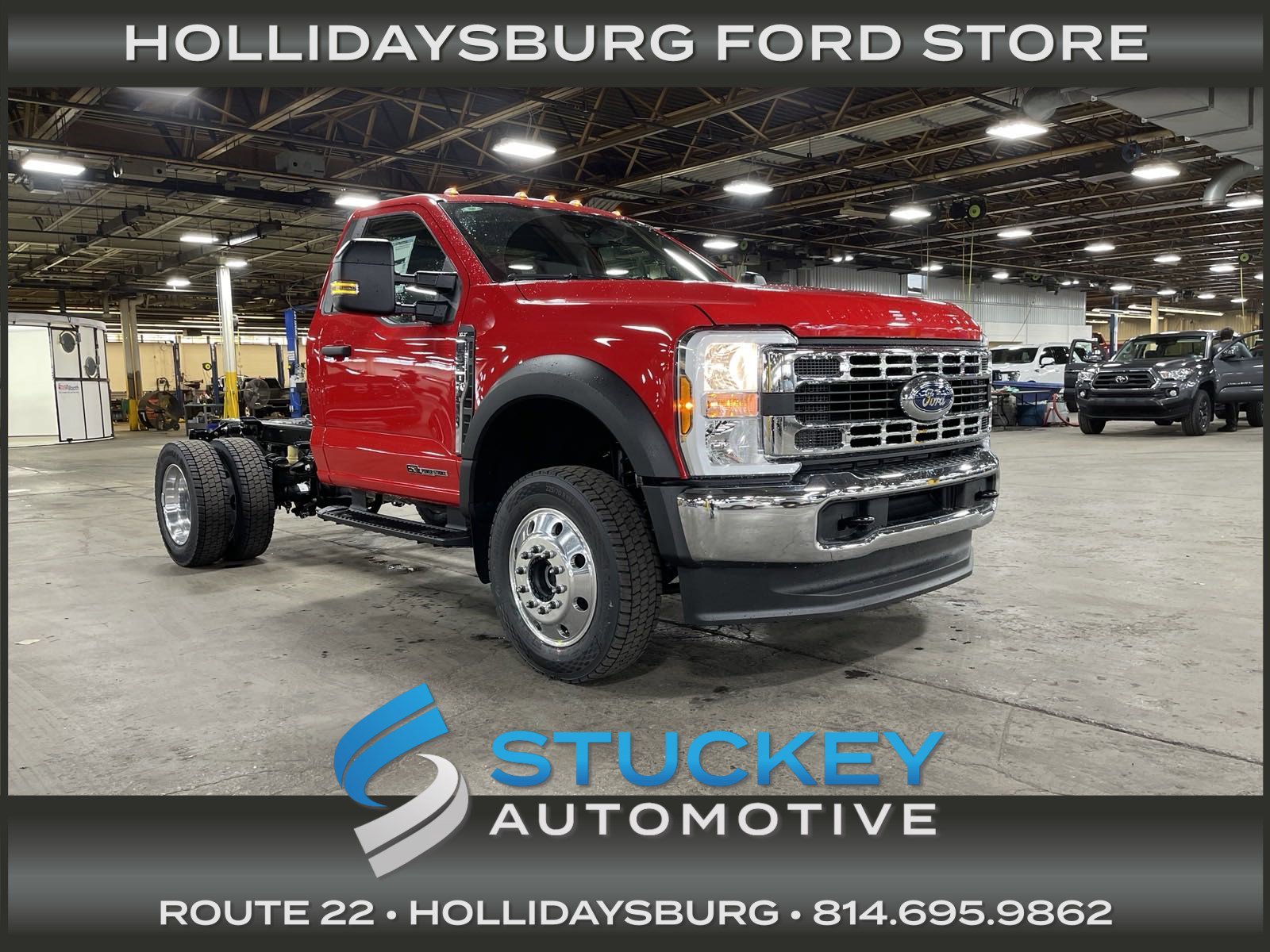 New 2024 Ford Chassis Cab F-550® XLT Regular Cab in Hollidaysburg #24FT242 | Stuckey Ford