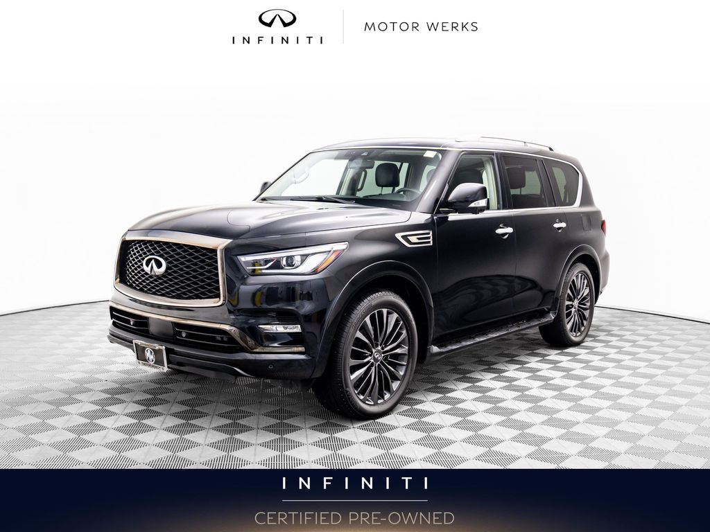 Certified Pre-Owned 2021 INFINITI QX80 Premium Select 4D Sport Utility in Barrington #PIA2853 ...