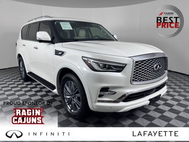 Certified Pre-Owned 2021 INFINITI QX80 LUXE 4D Sport Utility in Lafayette #F5076A | INFINITI of ...