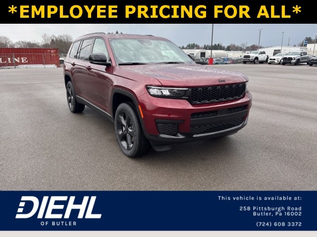 New 2025 Jeep Grand Cherokee L Altitude X Utility in Butler #25BJ03032 | Diehl CDJR of Butler