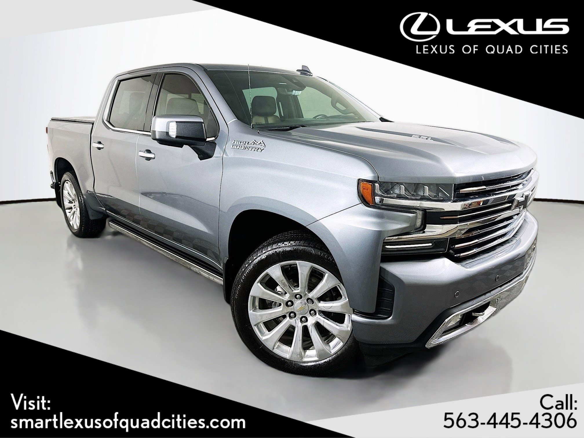 Pre-Owned 2022 Chevrolet Silverado 1500 LTD High Country Crew Cab ...