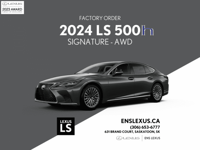 New 2023 Lexus LS 500H SUV in Saskatoon #CYLFFC-A | Ens Lexus