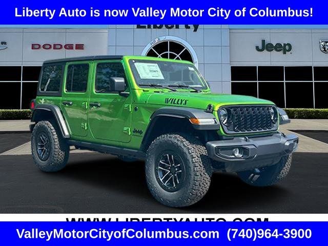New 2025 Jeep Wrangler Willys Sport Utility in Bryan #25215 | Valley ...