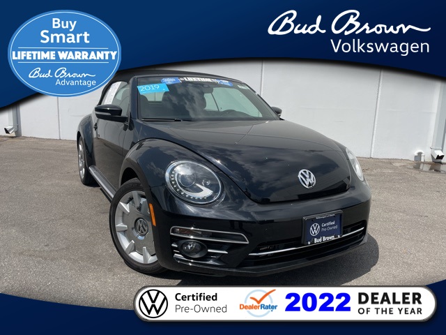 Black Volkswagen Beetle Convertible
