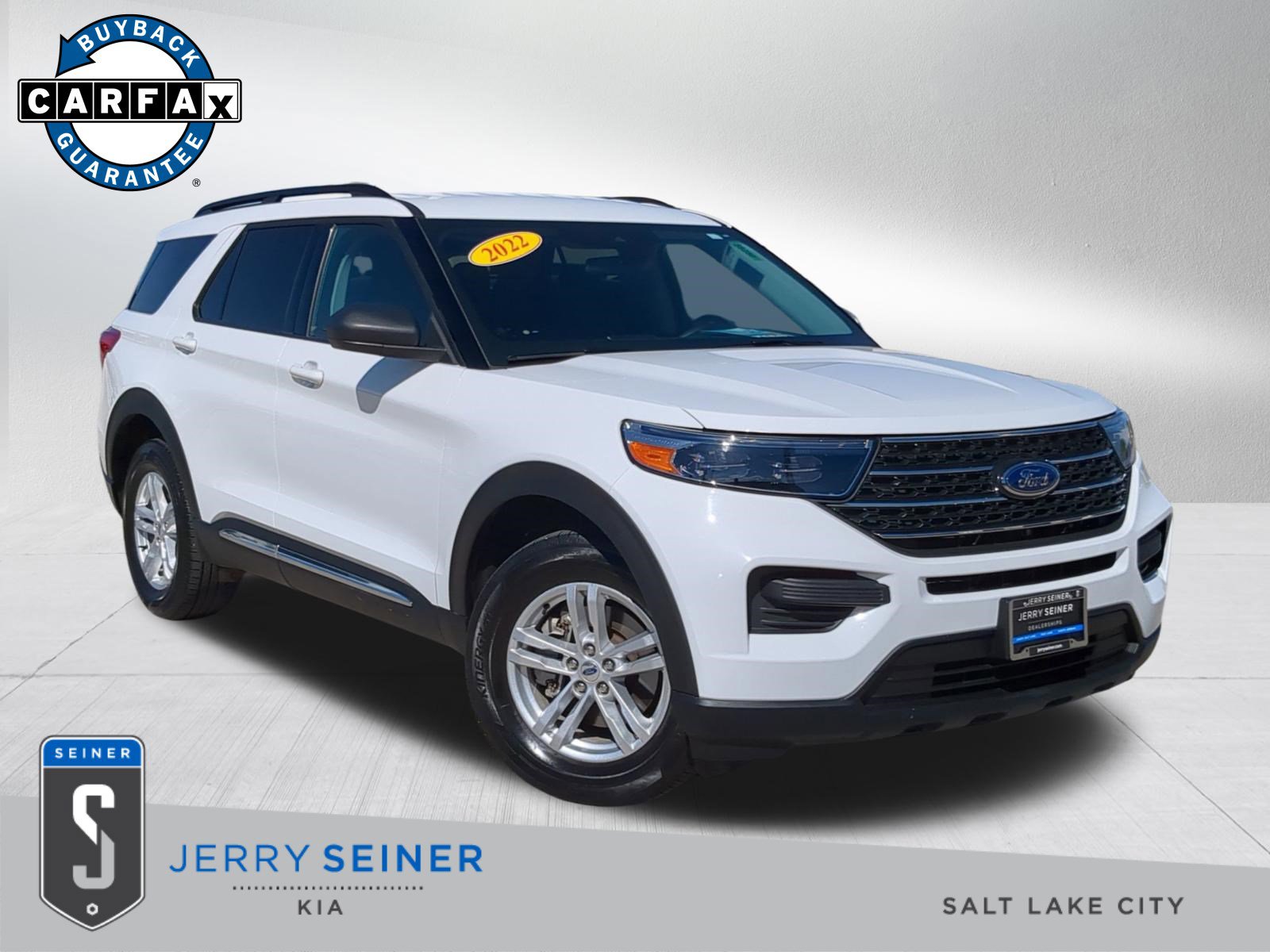 2022 Ford Explorer Sport White