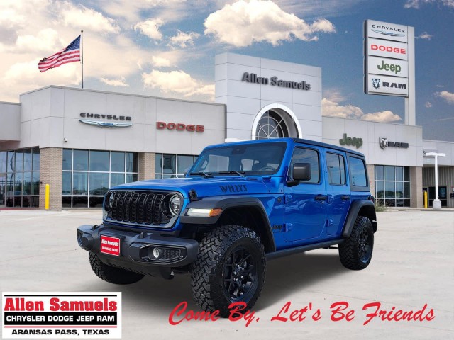 New 2024 Jeep Wrangler Willys Sport Utility in Waco #RW350272 | Allen ...