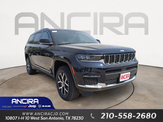 New 2024 Jeep Grand Cherokee L Limited Sport Utility in San Antonio #J610695 | Ancira Auto Group