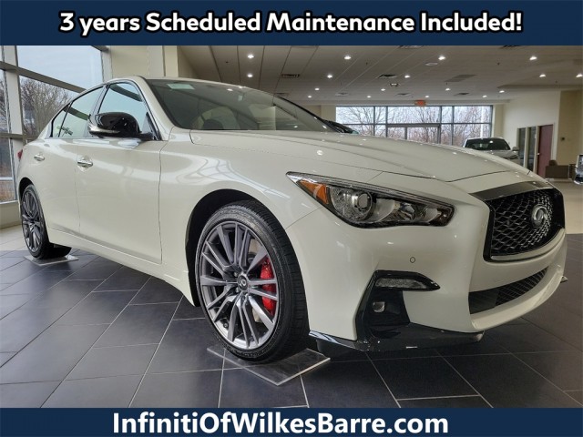 New 2024 INFINITI Q50 Red Sport 400 4D Sedan in #13497 | Bennett Automotive Group
