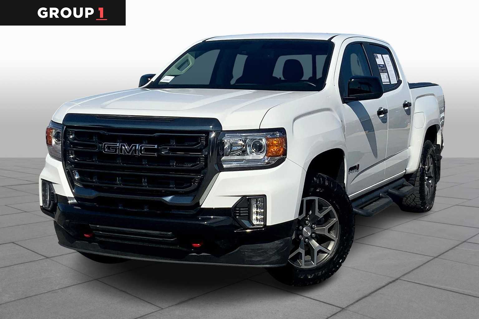 Certified Pre-Owned 2021 GMC Canyon 4WD AT4 w/Leather Crew Cab Pickup ...