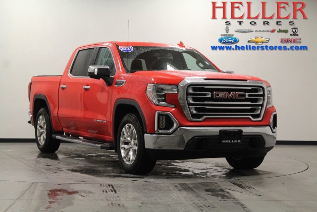 Pre-Owned 2021 GMC Sierra 1500 SLT Crew Cab Pickup in Pontiac #UC0136 | Heller Motors Inc