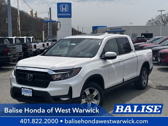 New 2025 Honda Ridgeline RTL Crew Cab Pickup in West Springfield #HW17535 | Balise Honda