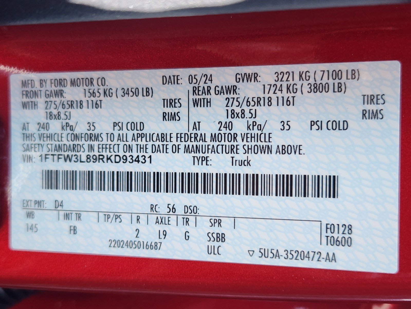 New 2024 Ford F-150 XLT SuperCrew® in Cheyenne #RKD93431 | Ken Garff ...