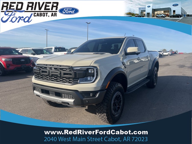 Pre-Owned 2025 Ford Ranger Raptor 4D Crew Cab for Sale #E12369I | Red ...