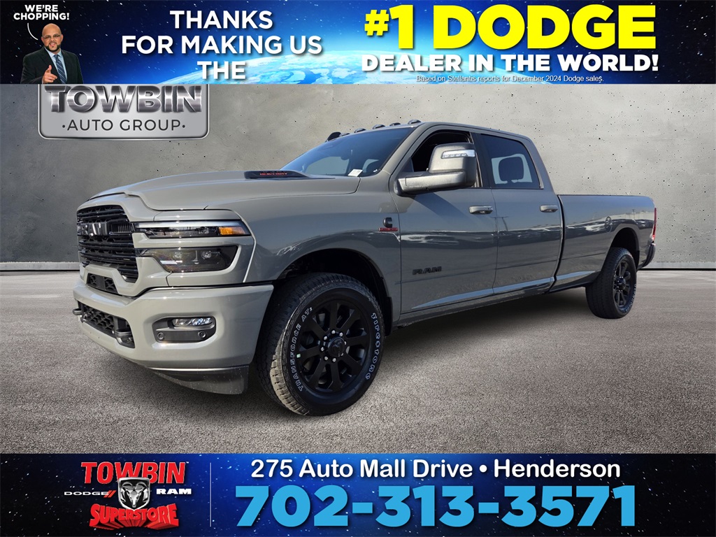 New 2025 RAM 3500 Laramie Crew Cab in Henderson #R37429 | Towbin Dodge