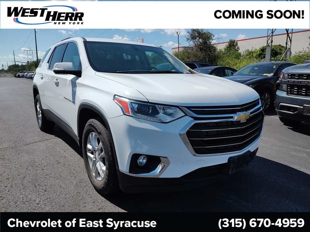 Chevrolet Traverse Lt White